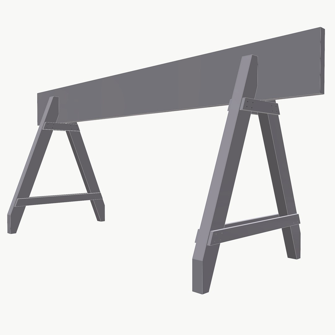 3D Police Barrier Road - TurboSquid 1543203