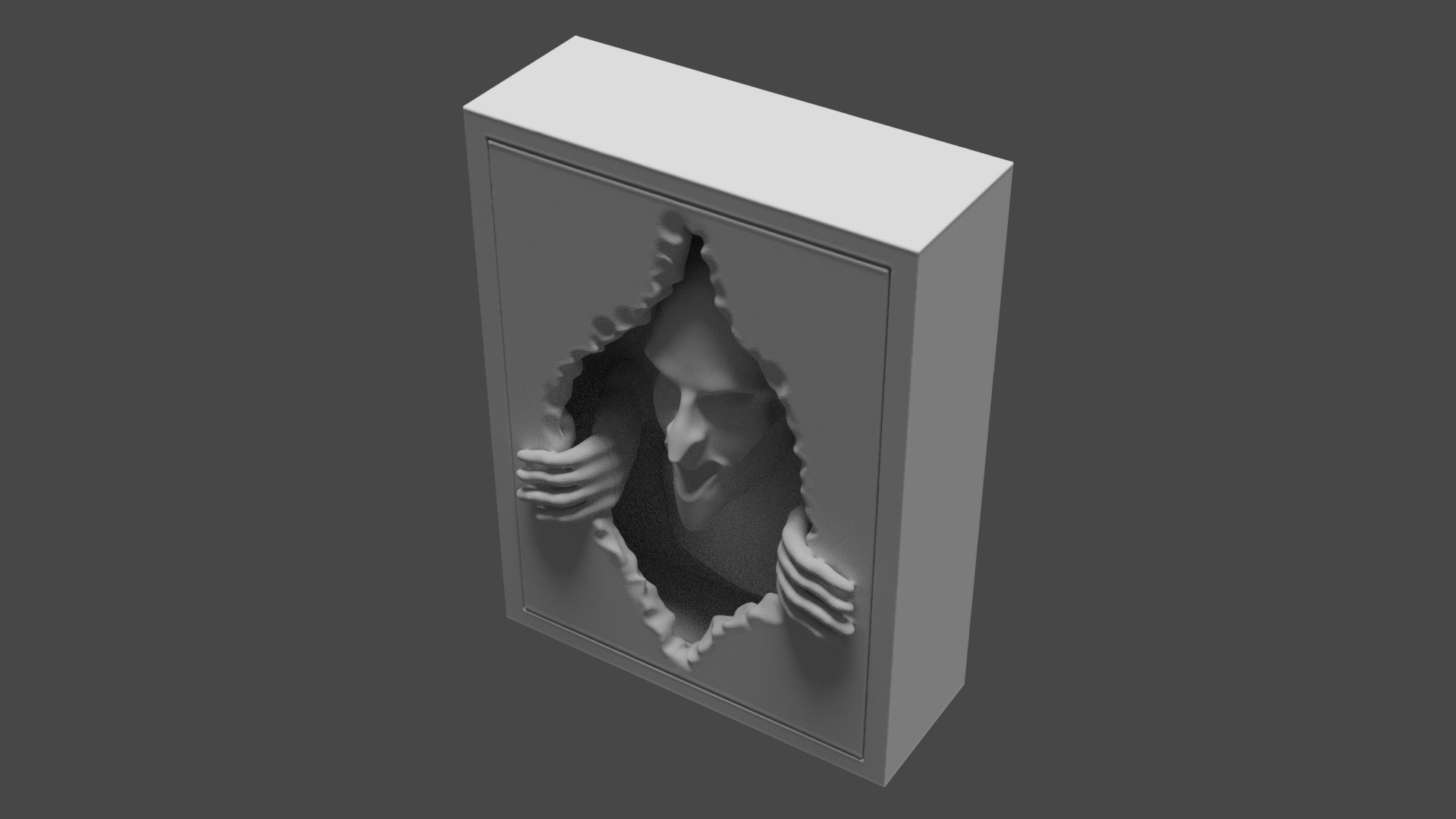 Man In The Wall 3D Model - TurboSquid 1723872