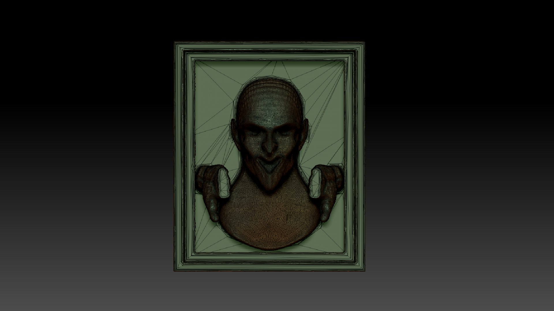 Man In The Wall 3D Model - TurboSquid 1723872