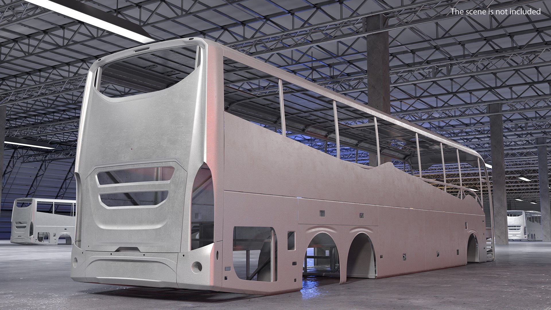 Coach Bus Body Frame 3D - TurboSquid 1596837
