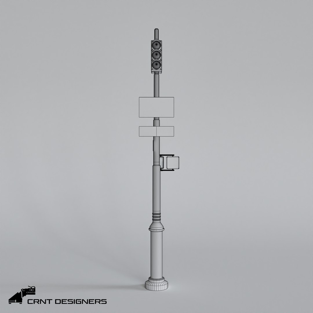 Traffic Lights - Traffic Signal 3D - TurboSquid 2287175