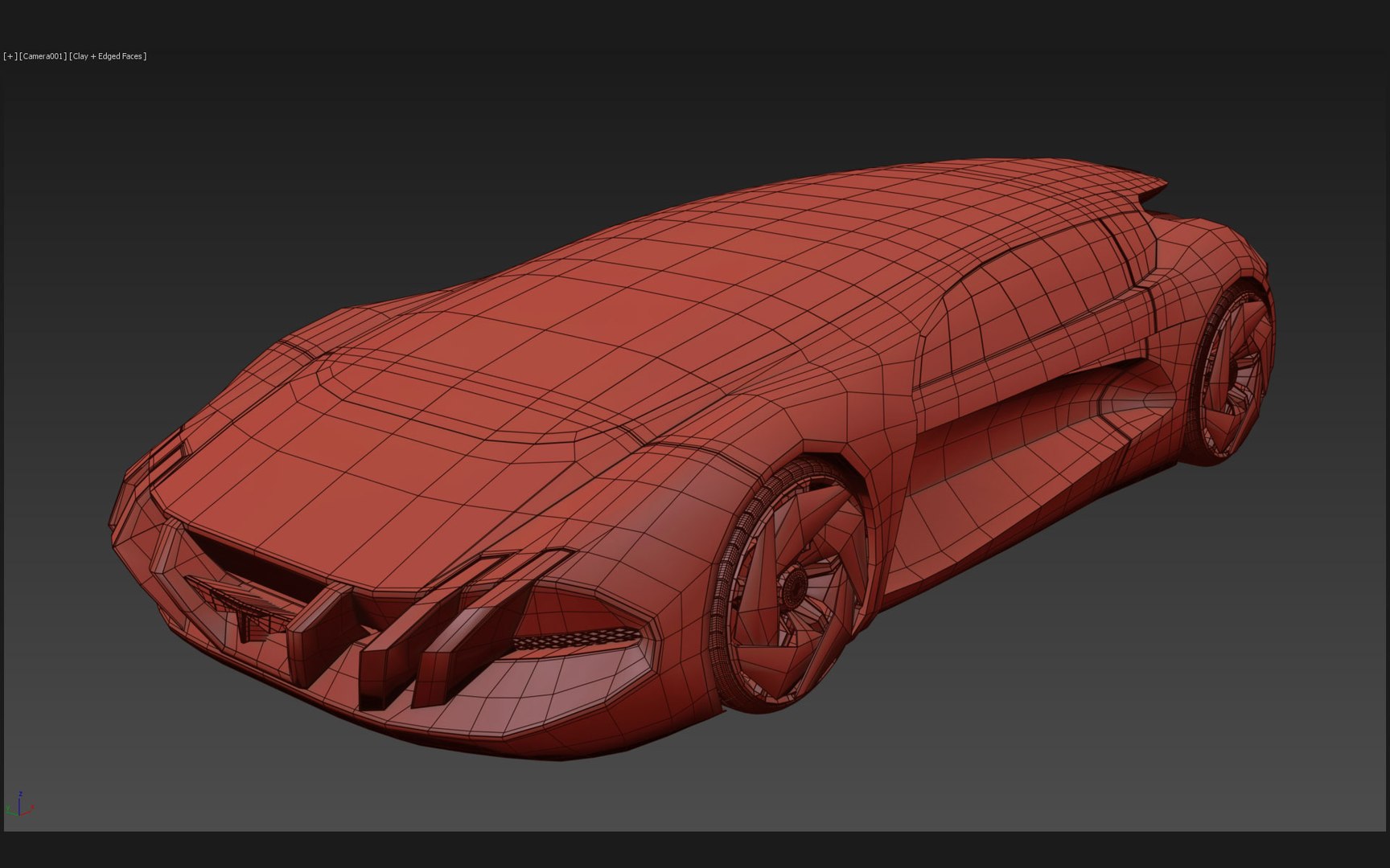 3D T 5 In 1 Cheap Cool Car Collection 03 Model - TurboSquid 2168395