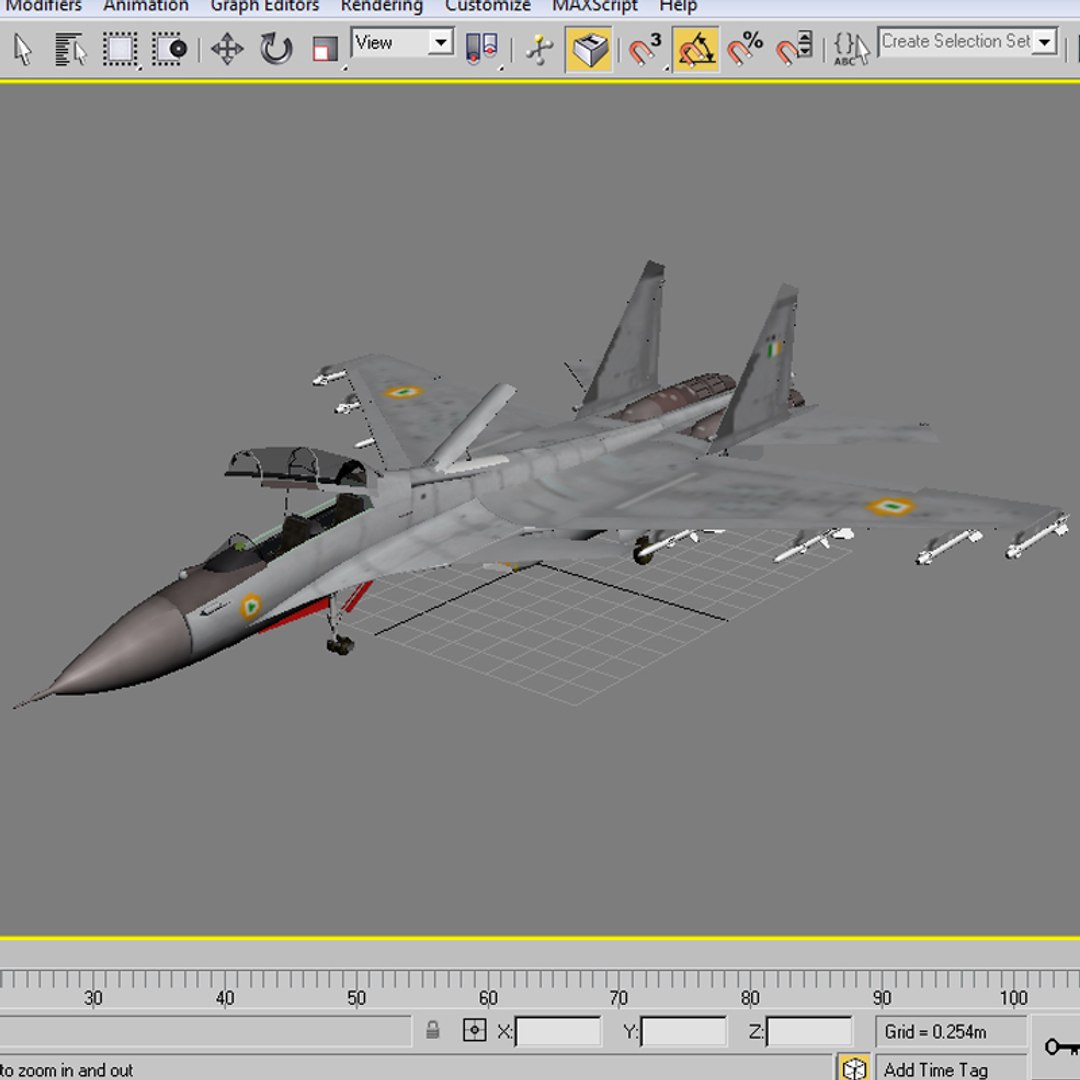 Sukhoi Su-30 MKI 3D Model - TurboSquid 1968417