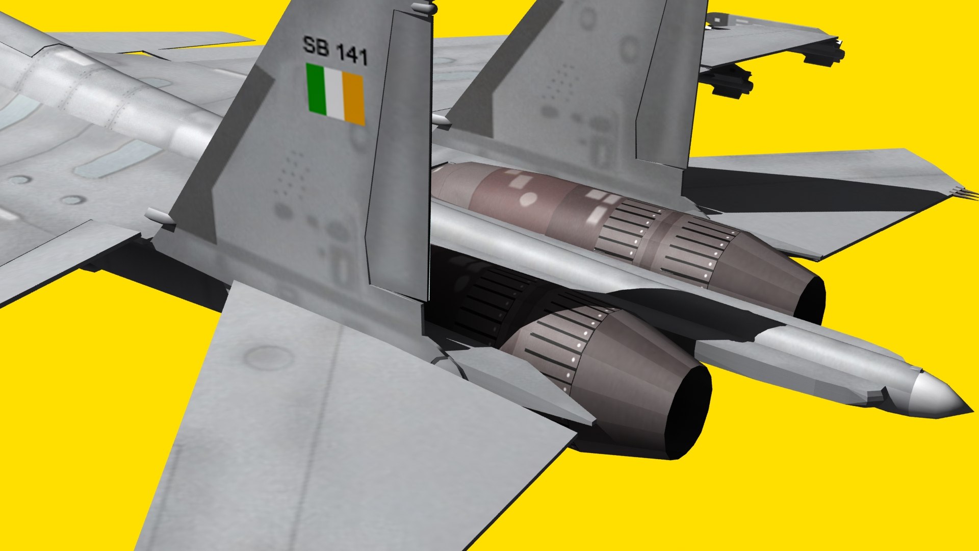 Sukhoi Su-30 MKI 3D Model - TurboSquid 1968417