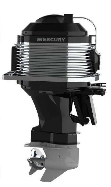 RETRO MODERN Mercury 400 HP Vintage 3D model - TurboSquid 1732582