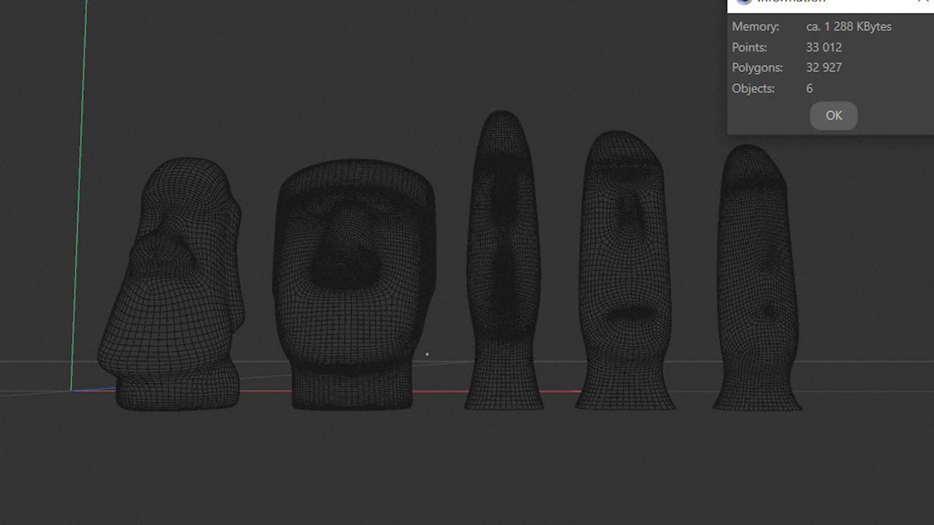 Rapu Nui Moai Tiki Statue Collection - 3D Assets Model - TurboSquid 1813234