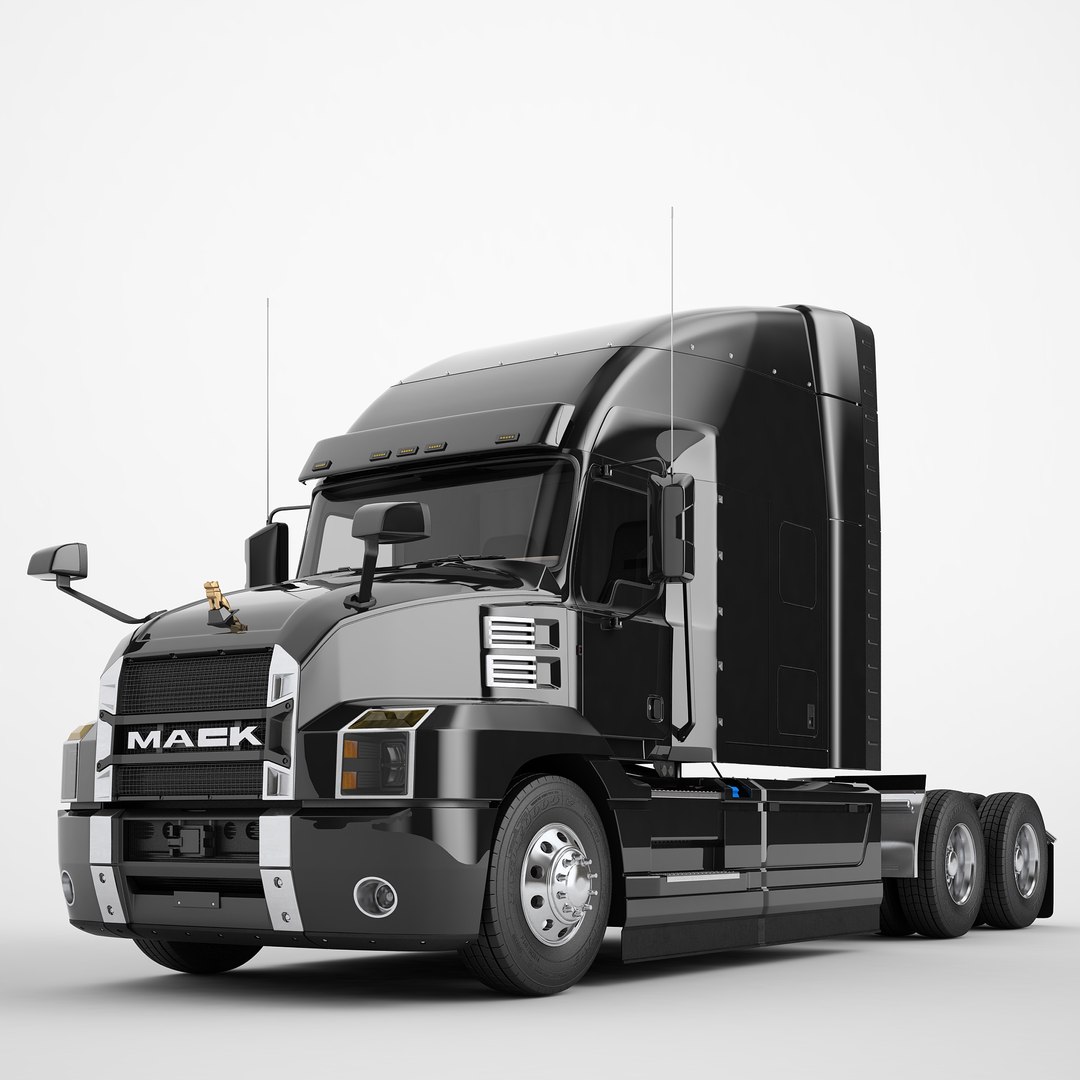Mack anthem 70 3D model - TurboSquid 1676553