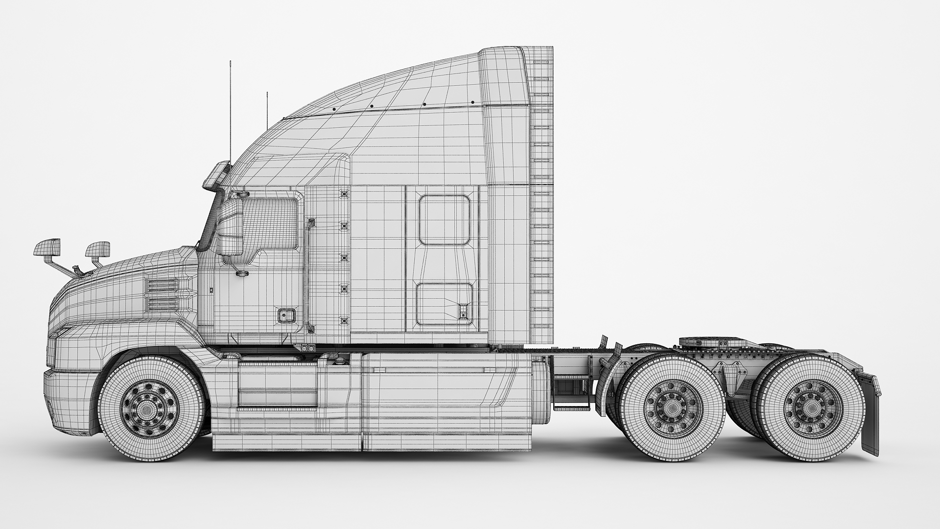 Mack Anthem 70 3D Model - TurboSquid 1676553