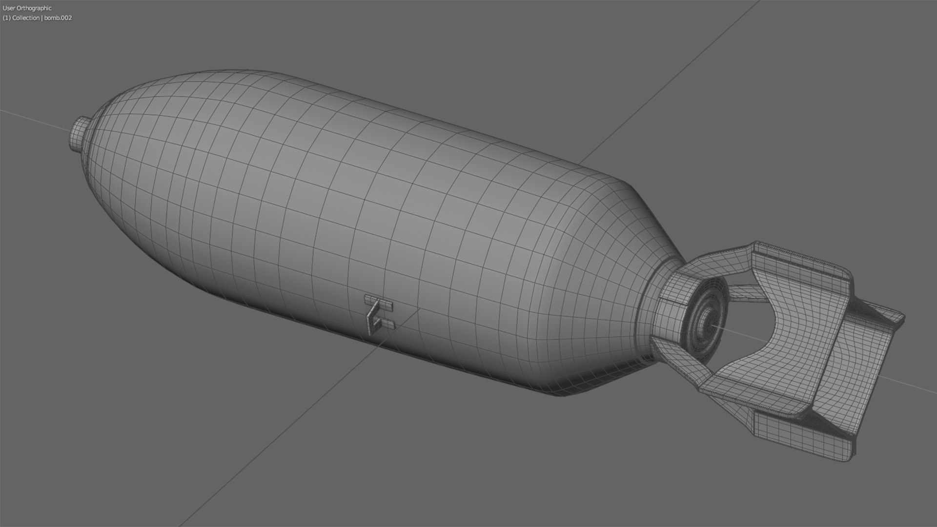 3D Military Bomb - TurboSquid 2306337