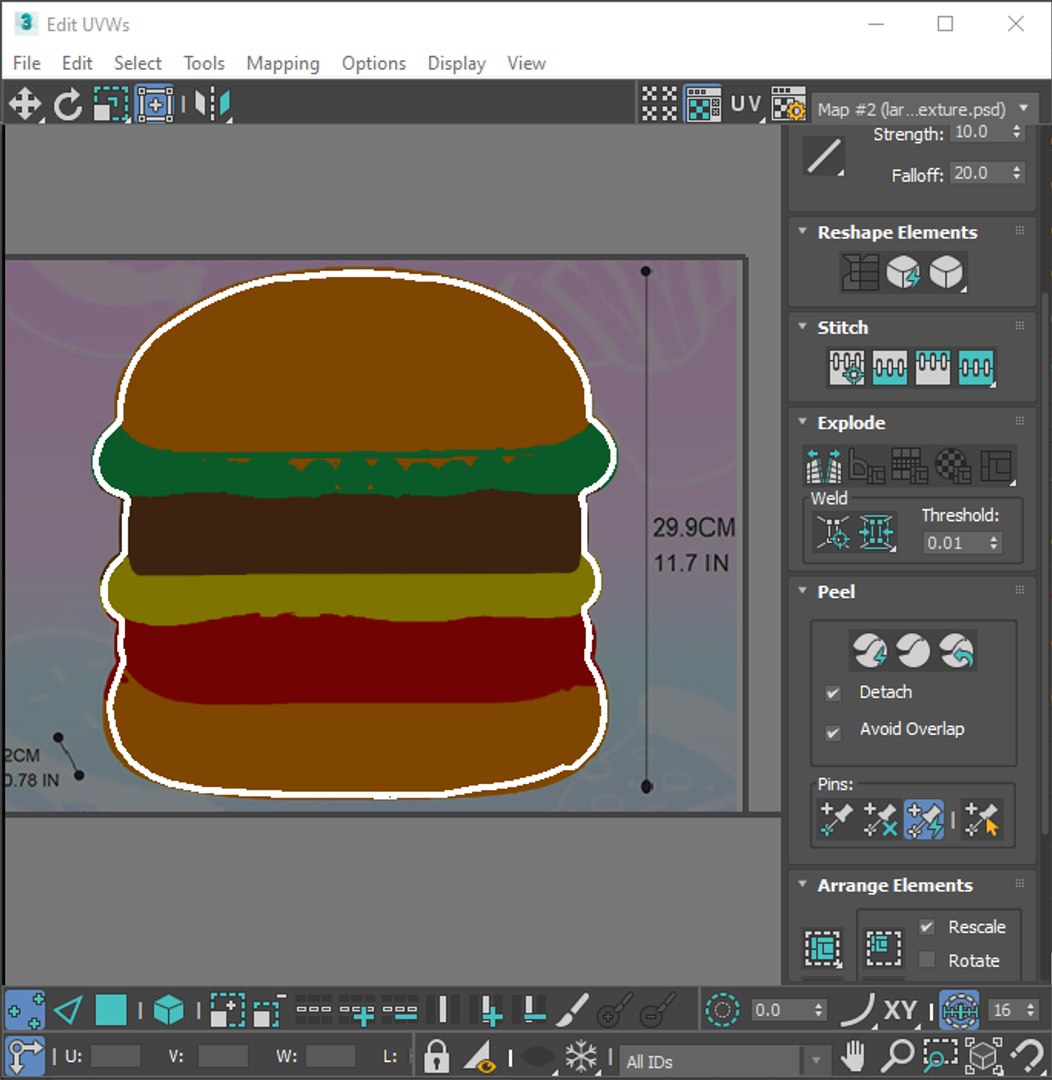 3D Large Burger Pop It Fidget Toy - TurboSquid 1880750