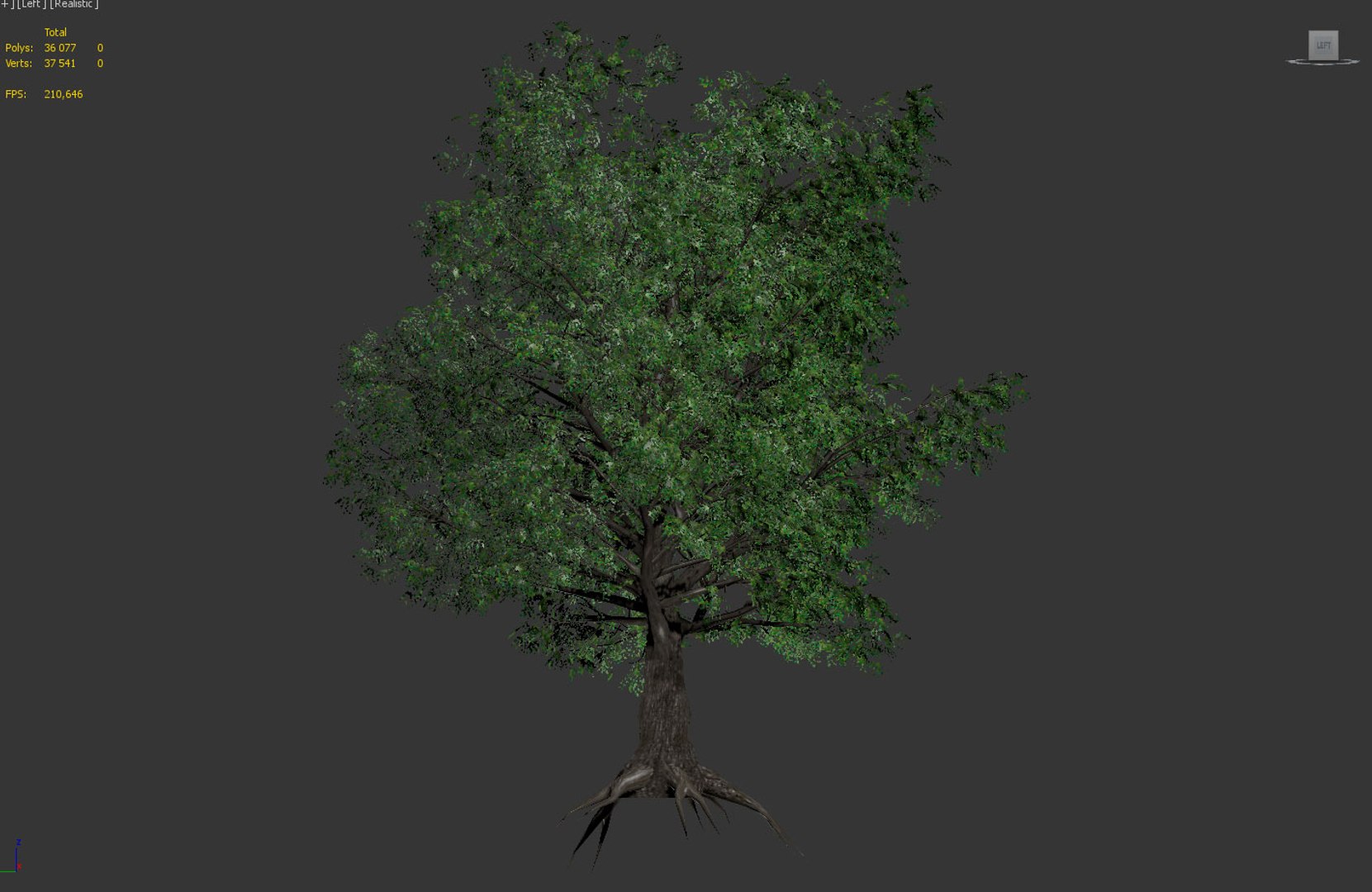 3D old oak unity model - TurboSquid 1347814