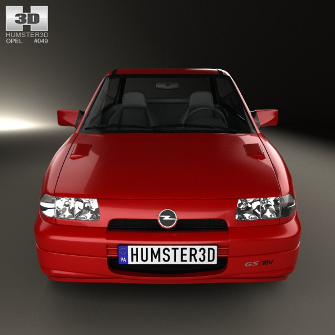3D opel astra f model - TurboSquid 1247952