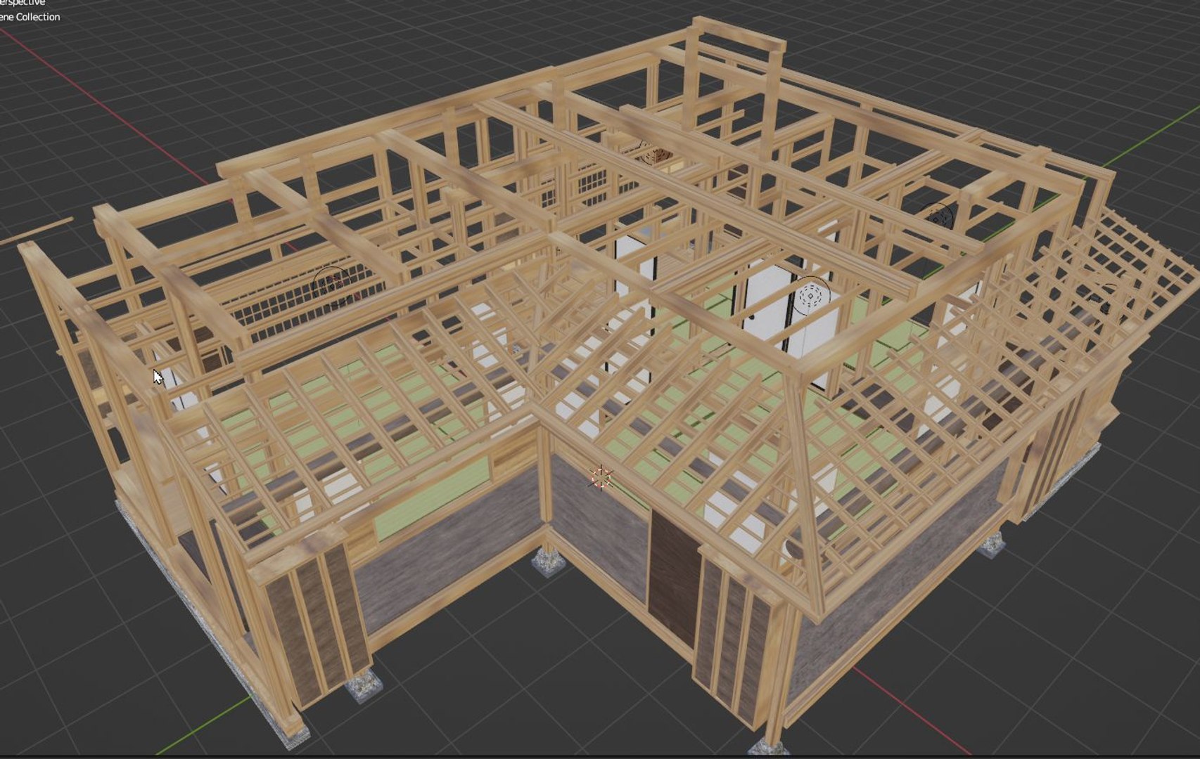 3D Japanese Old House Early 20C - TurboSquid 1962970