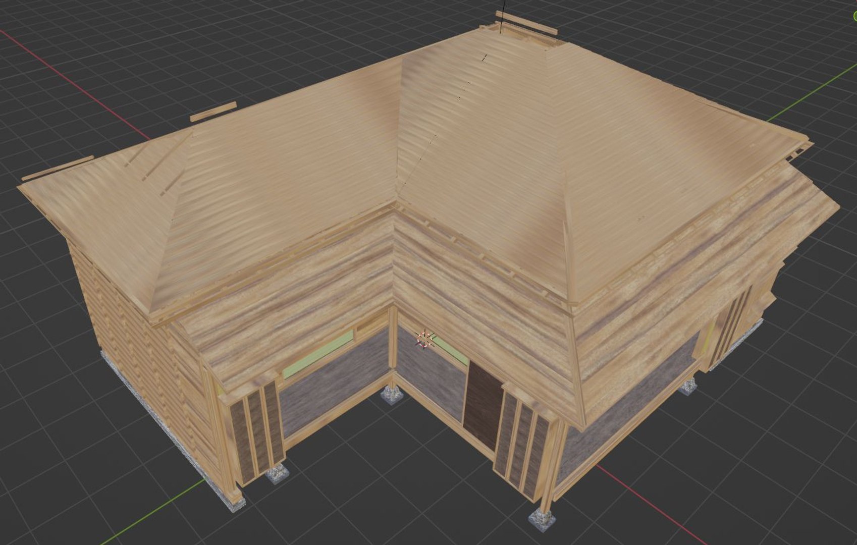 3D Japanese Old House Early 20C - TurboSquid 1962970