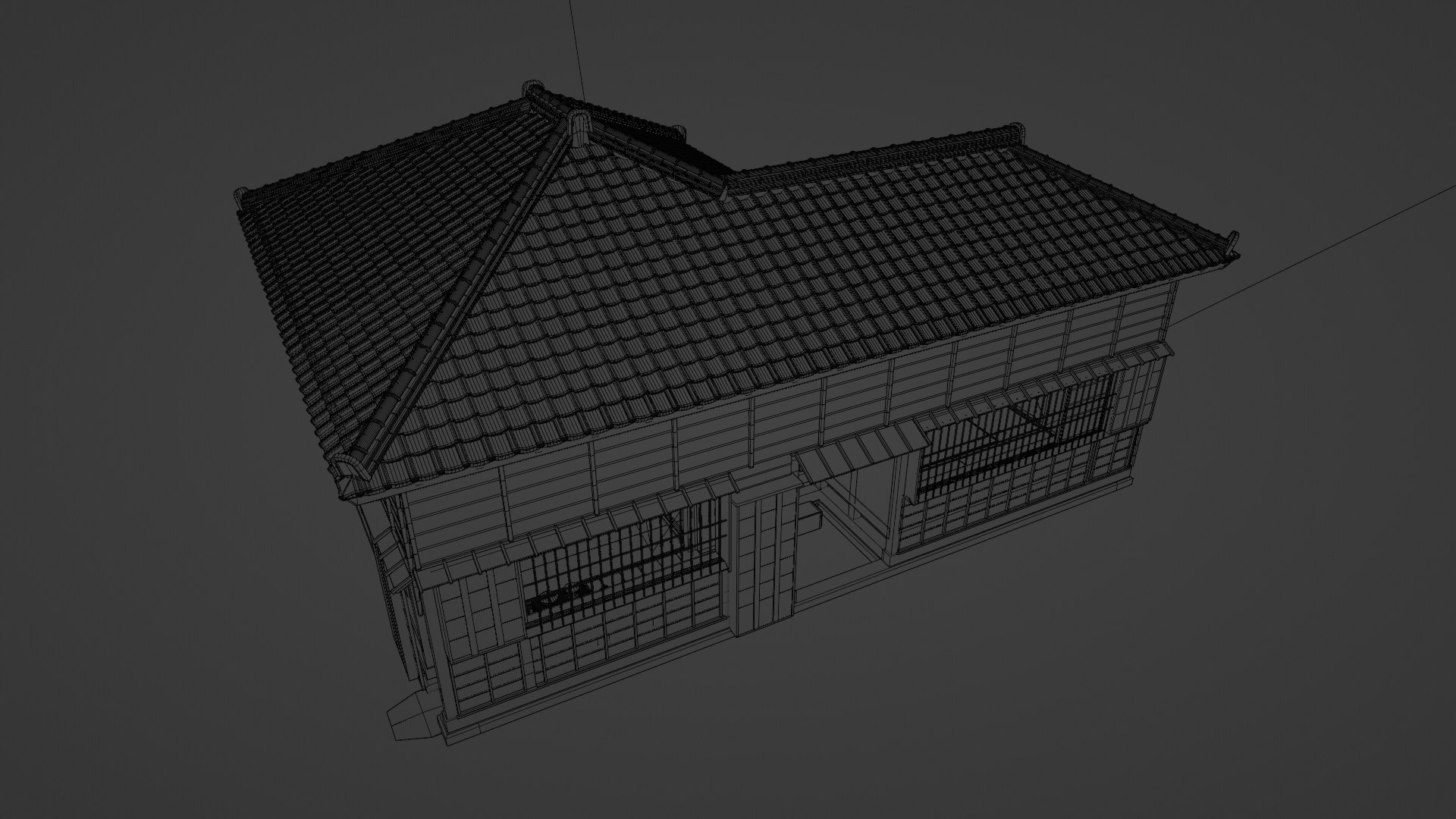 3D Japanese Old House Early 20C - TurboSquid 1962970
