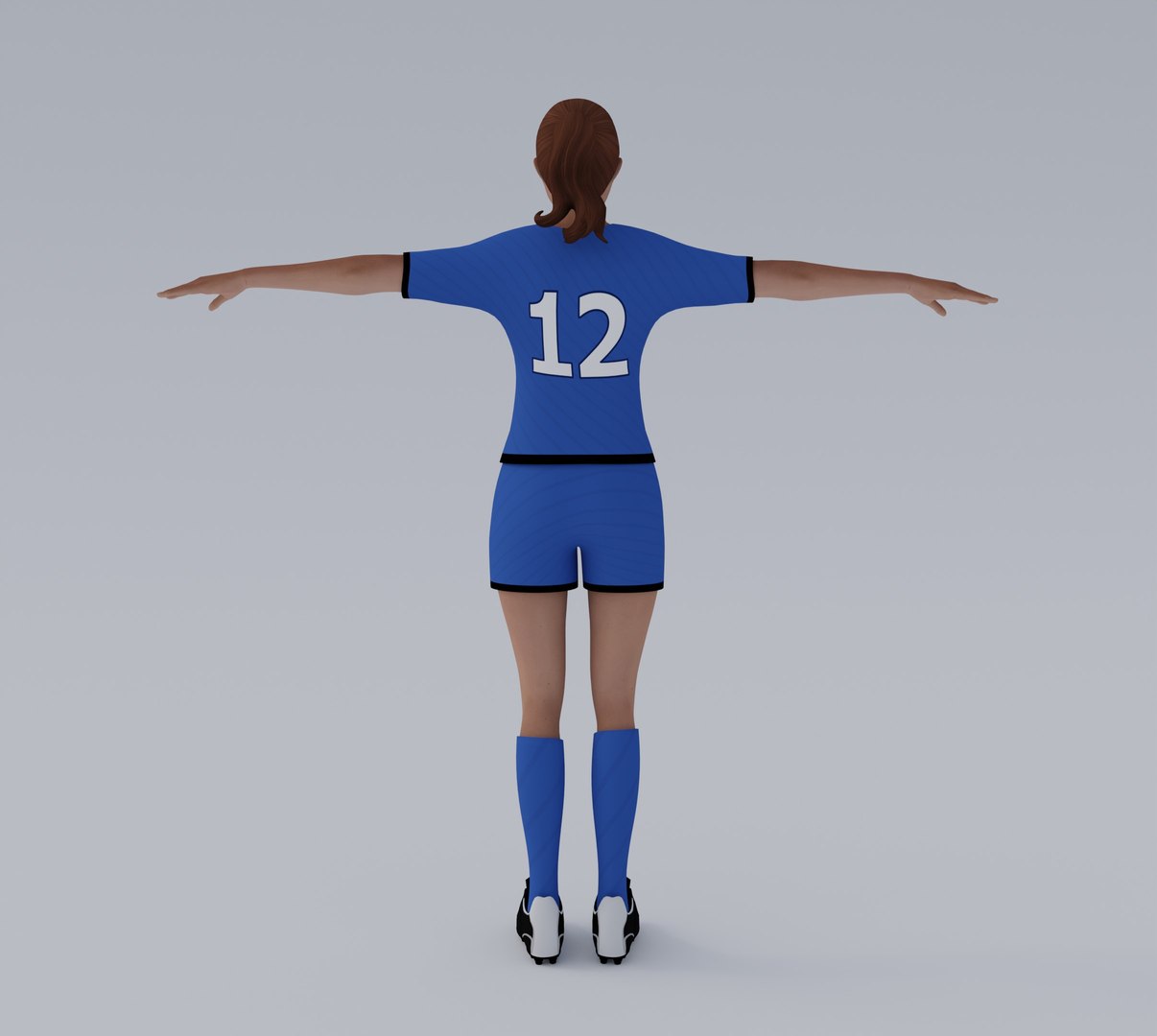 3D Female Soccer Players Pack - Rigged Model - TurboSquid 2147291