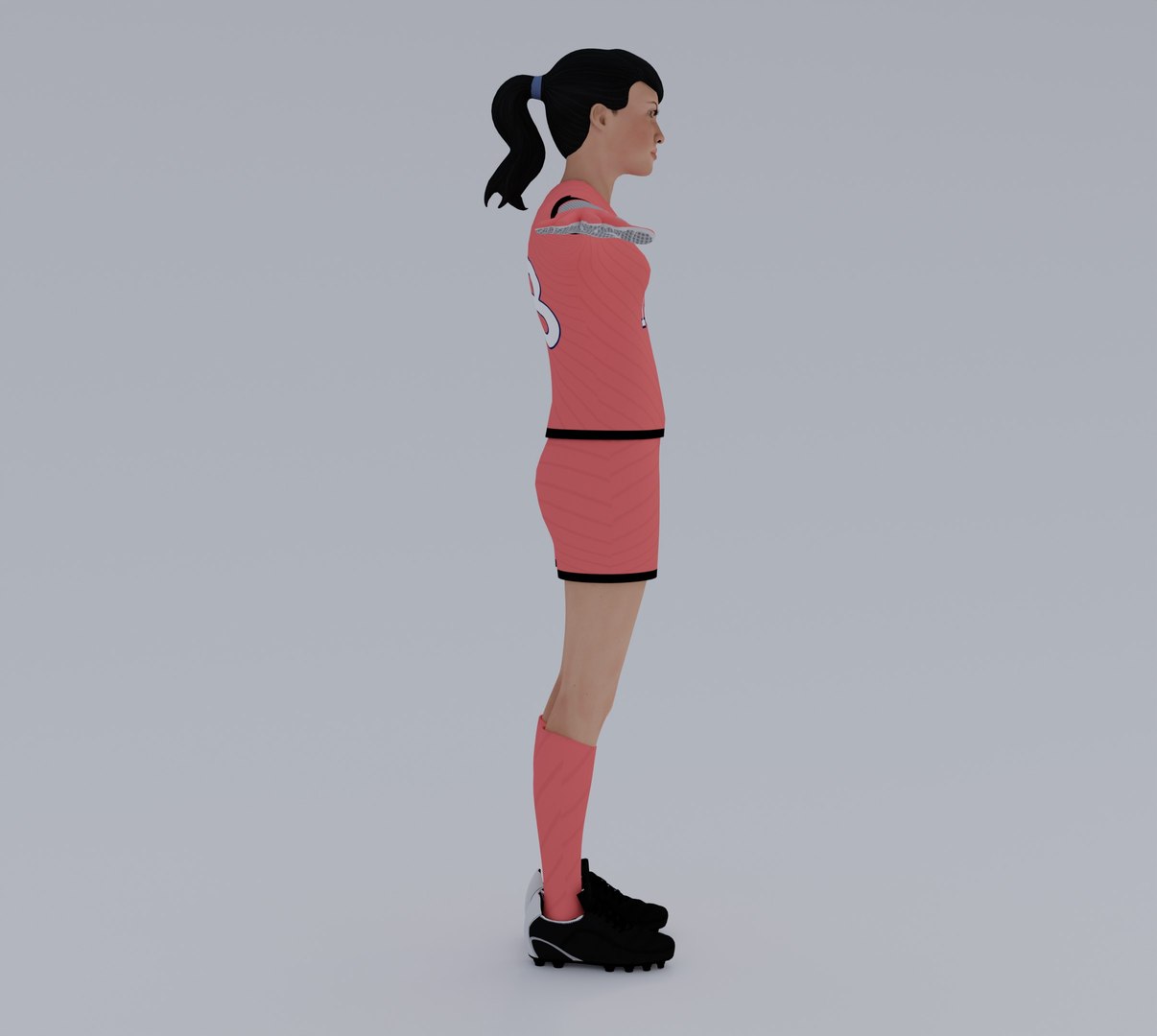 3D Female Soccer Players Pack - Rigged Model - TurboSquid 2147291