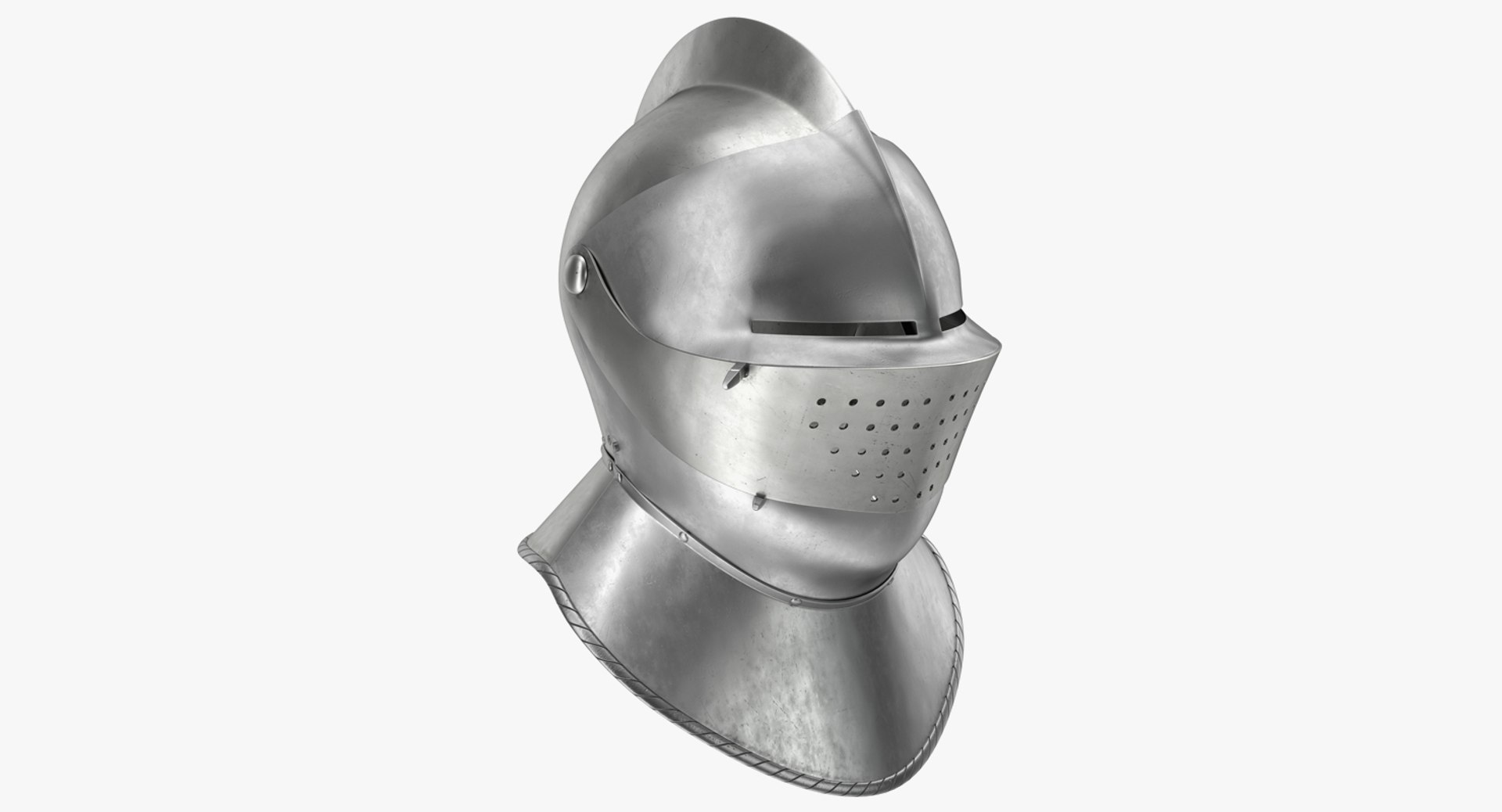 Knight Closed Helmets 3D Model - TurboSquid 1544223