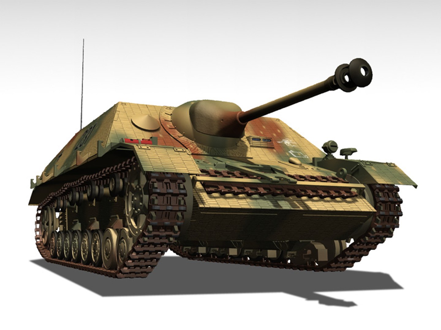 Jagdpanzer Tanks 3d Model