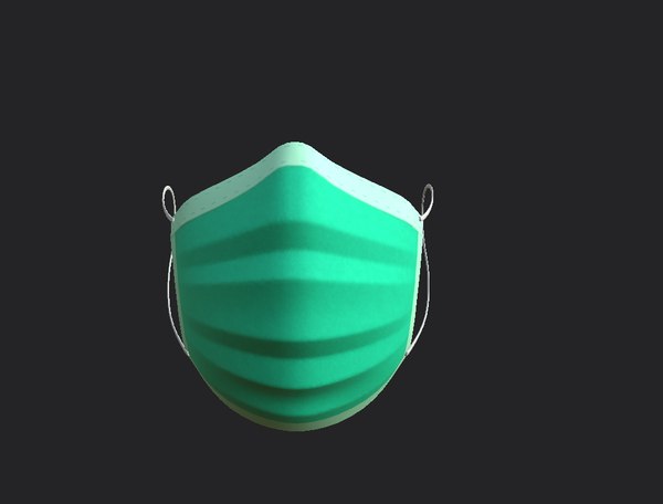 Face mask model - TurboSquid 1520881