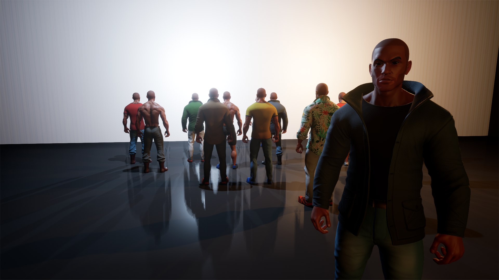 UE4 Advanced Modular Character Male Integrated To ALS System 3D Model ...