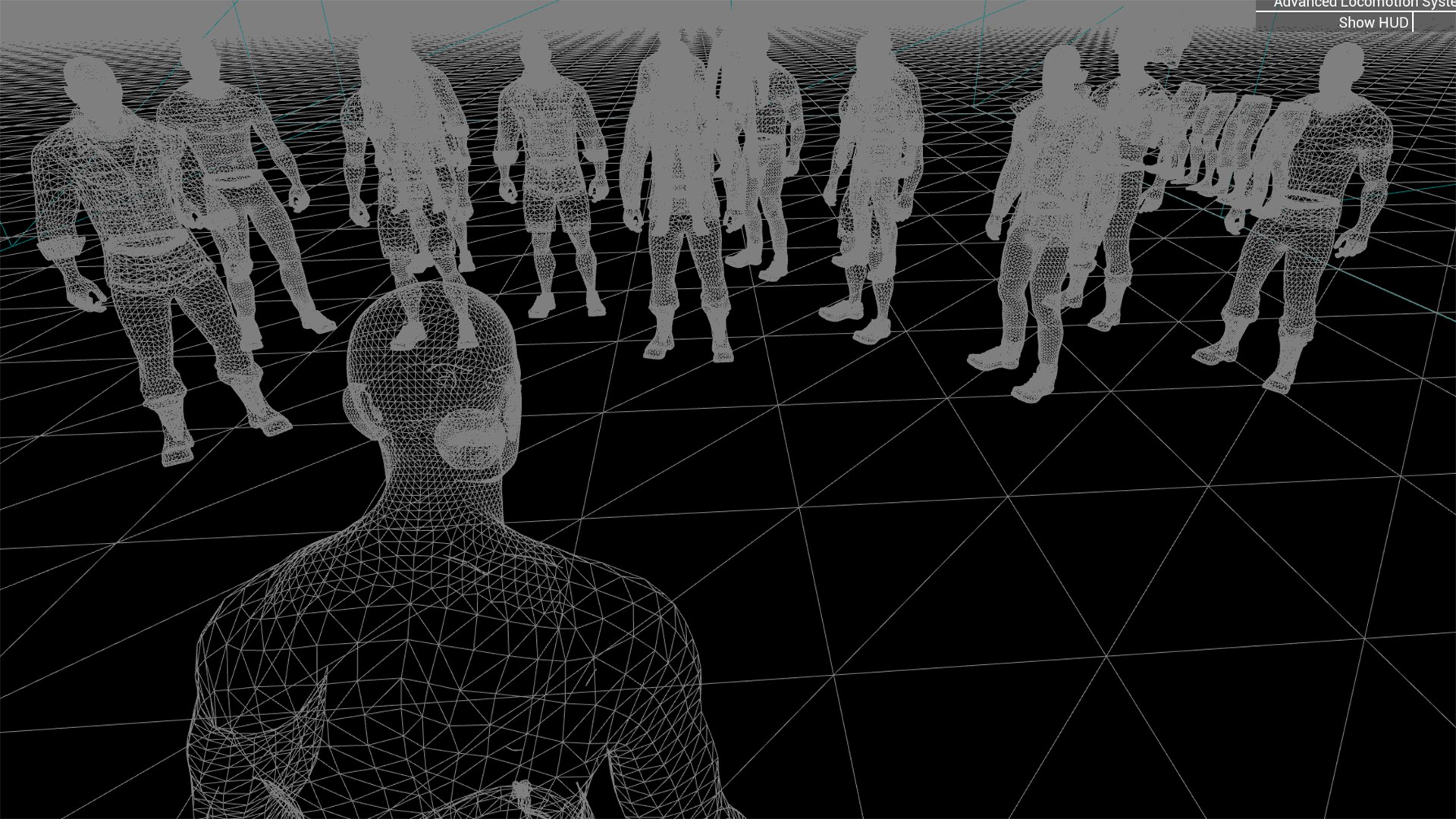 UE4 Advanced Modular Character Male Integrated To ALS System 3D Model ...