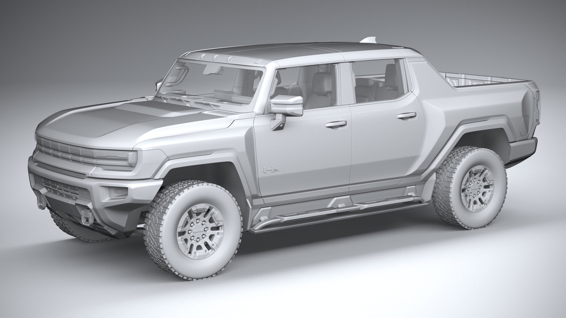 Hummer ev 2022 3D - TurboSquid 1684594