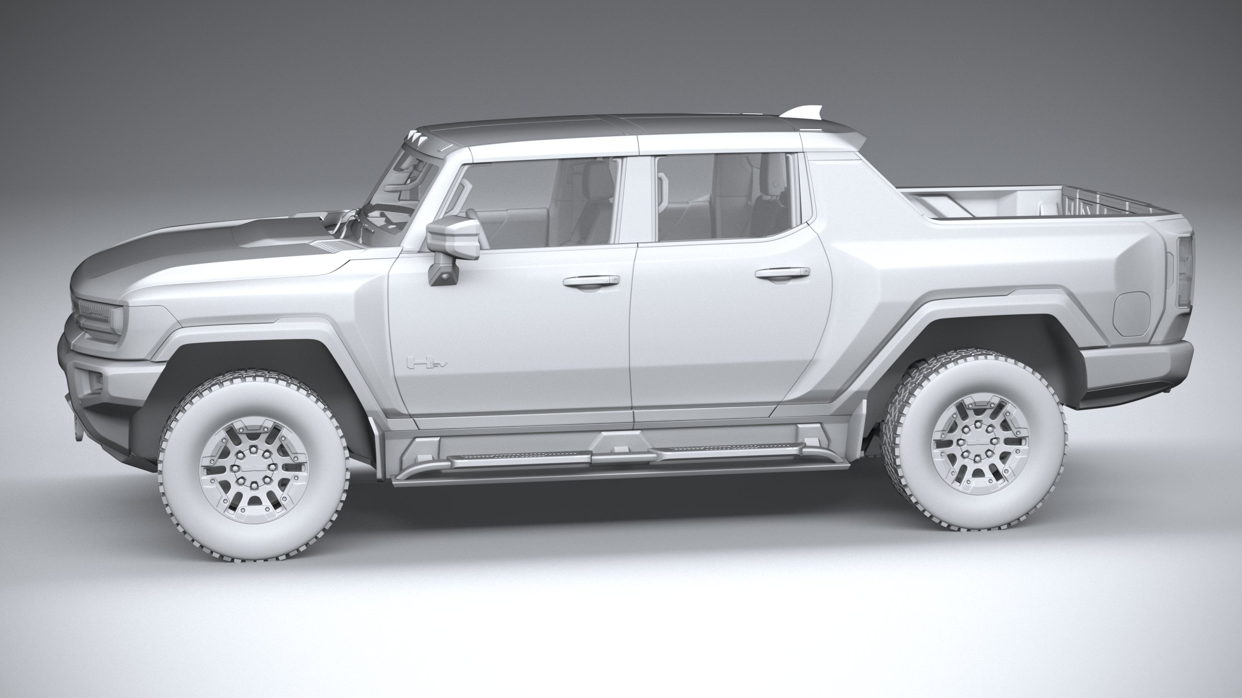 Hummer ev 2022 3D - TurboSquid 1684594