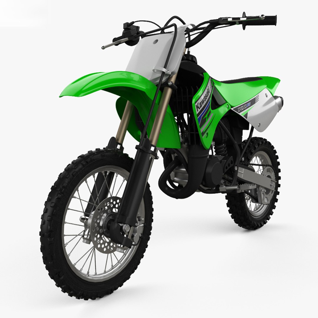 3D kawasaki kx85 kx model - TurboSquid 1611686