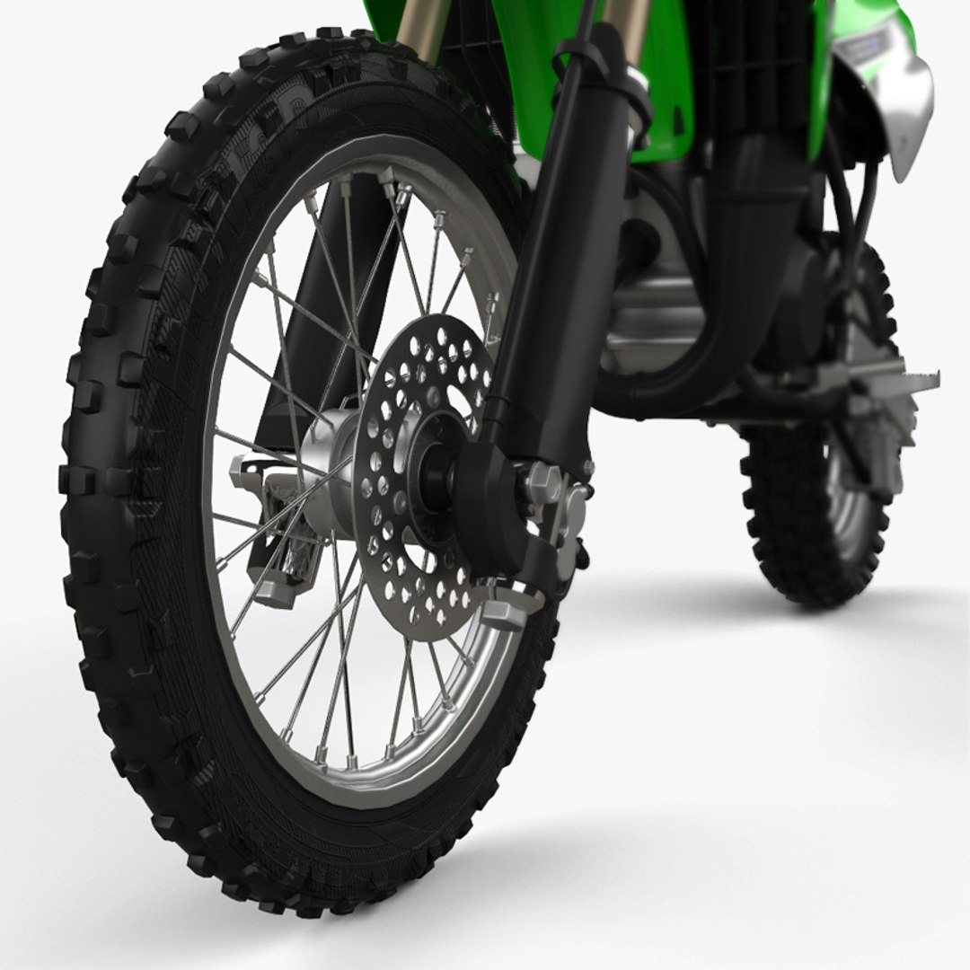 3D kawasaki kx85 kx model - TurboSquid 1611686