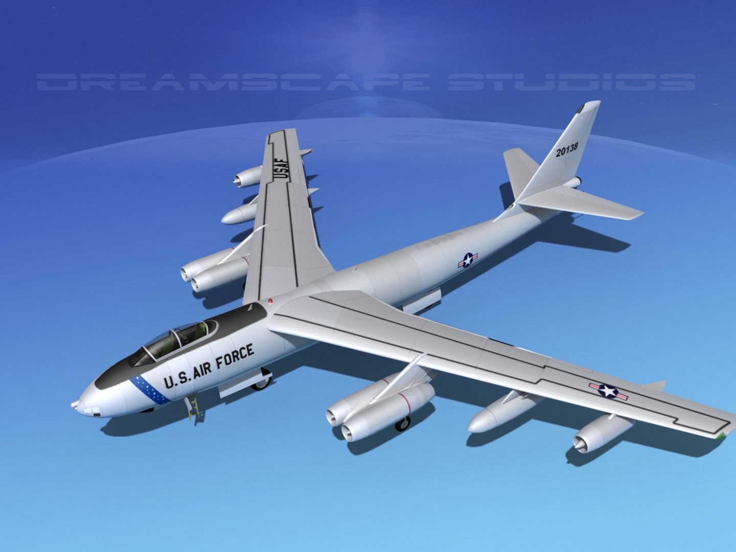 Max Stratojet Boeing B-47 Bomber