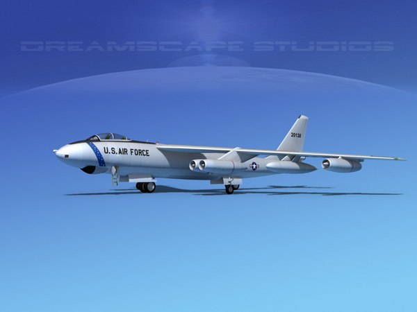 Boeing B-47 Stratojet 3D Models for Download | TurboSquid