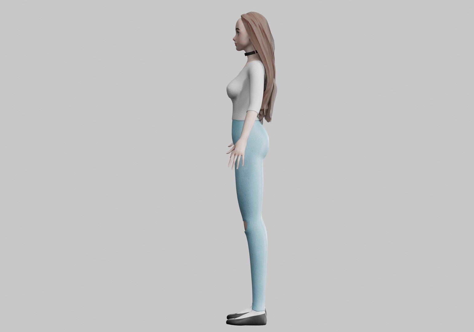3D Model Beautiful Cute Woman V32075 - TurboSquid 2278248