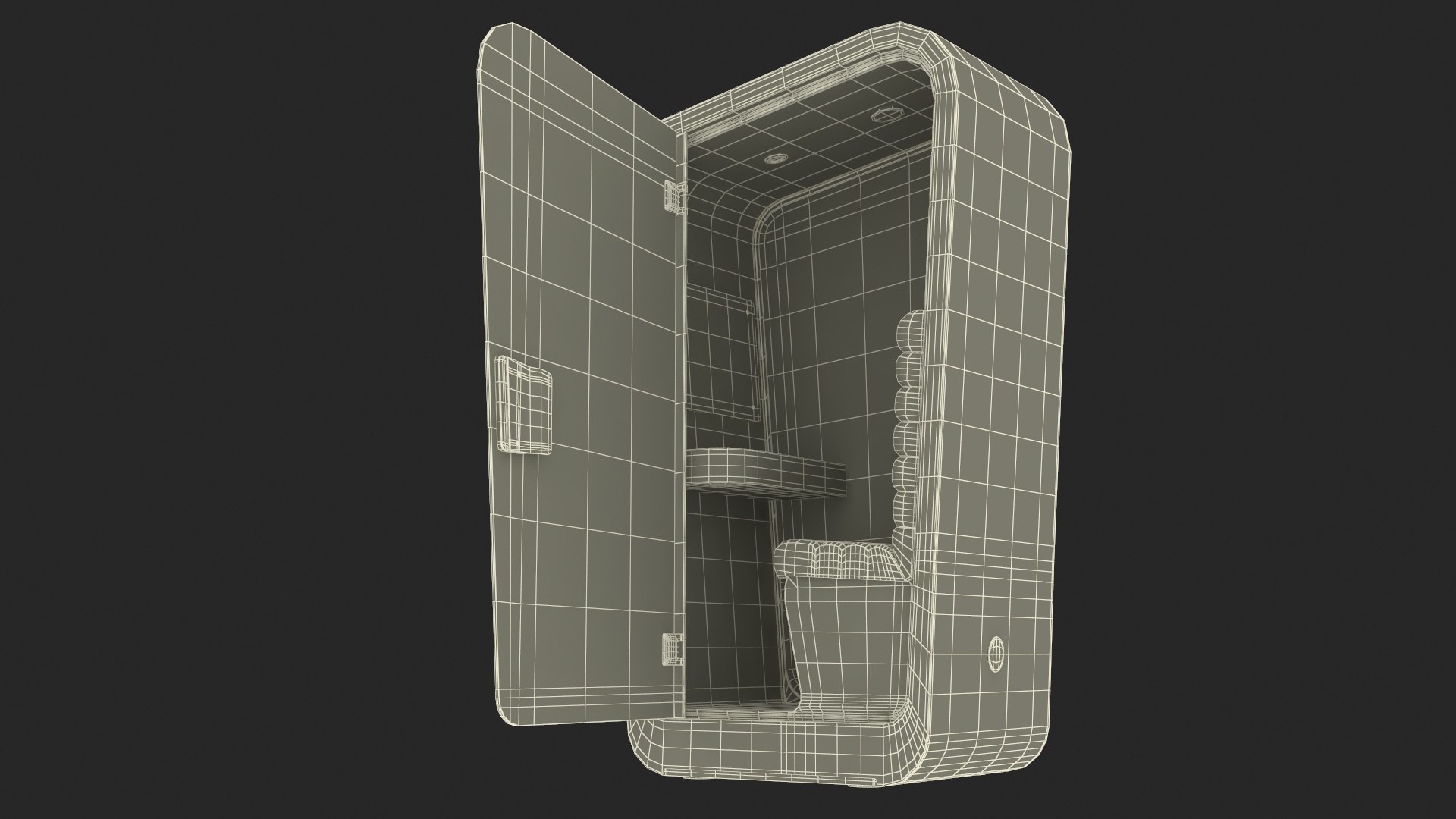 Conversation Office Booth 3D Model - TurboSquid 2205466