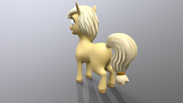modelo 3d poni de dibujos animados layla - TurboSquid 1679348