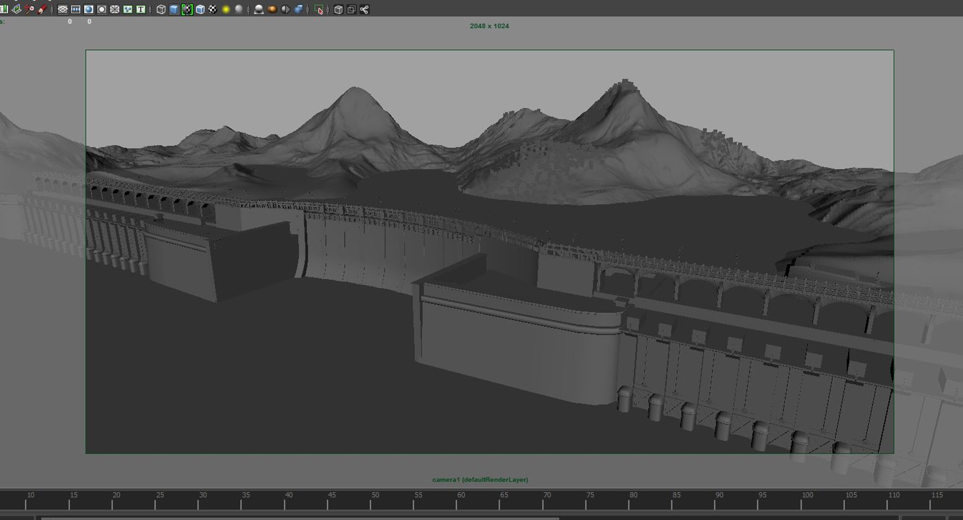 Dam Model - TurboSquid 1471966