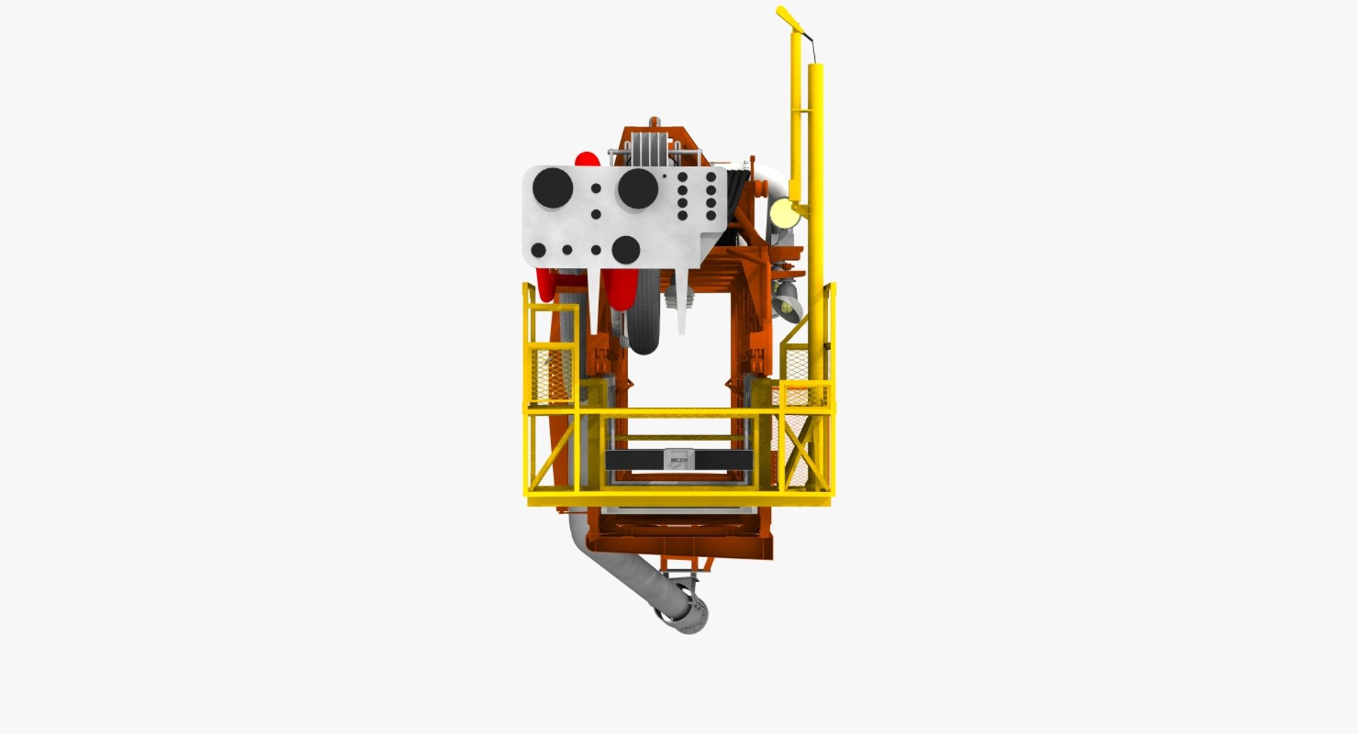 3D Model Swing Arm 5 Apollo - TurboSquid 1402149