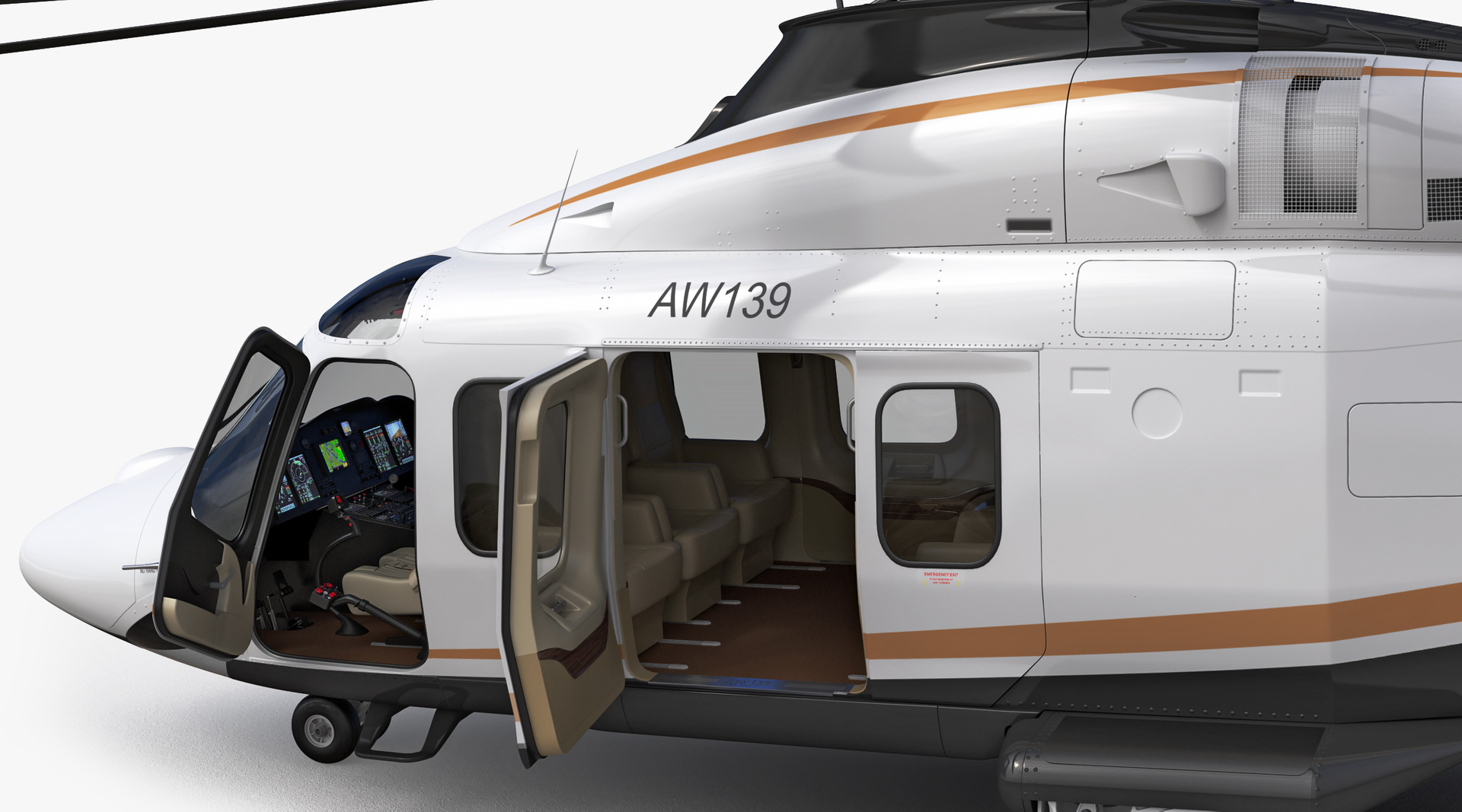 Agustawestland aw139 3D - TurboSquid 1461202