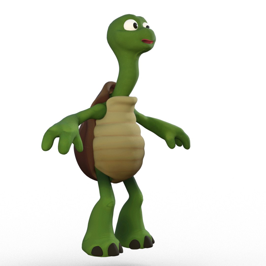 Cartoon Turtle 3D - TurboSquid 1946821
