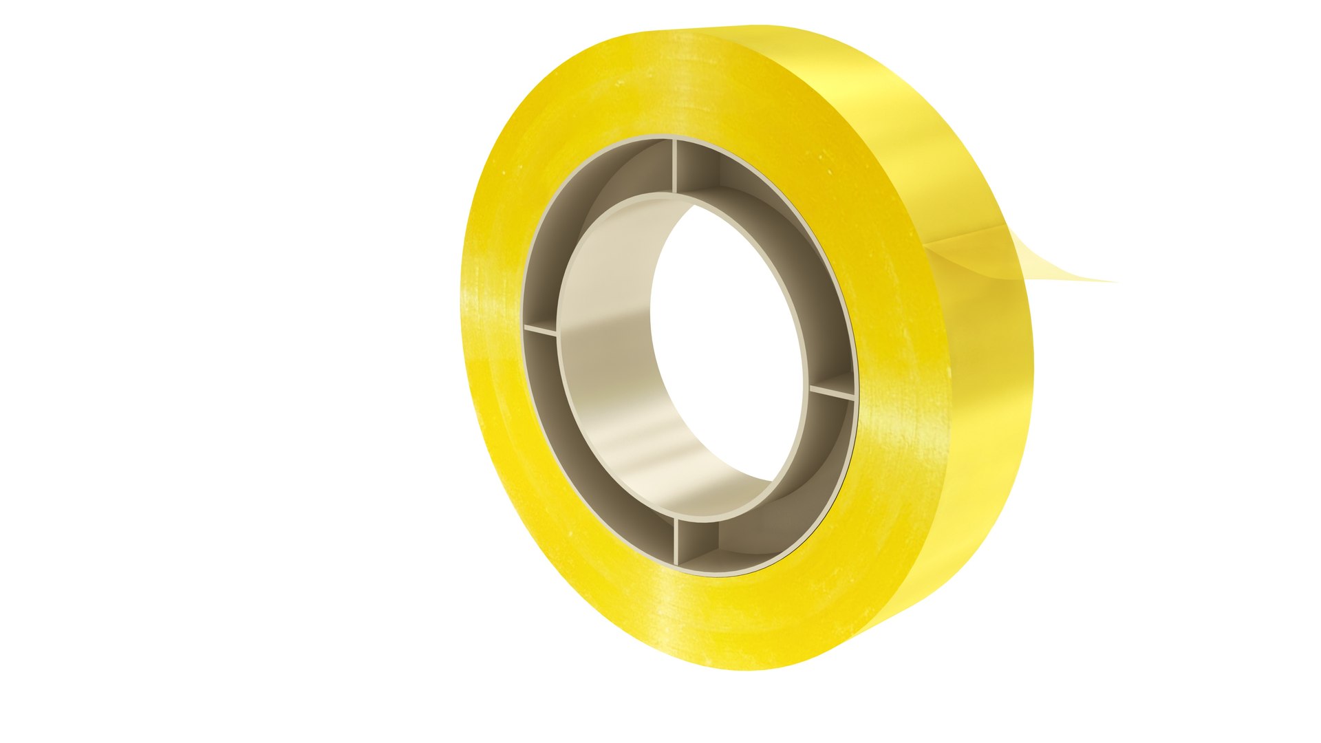3D Small Tape Open Model - TurboSquid 2221627