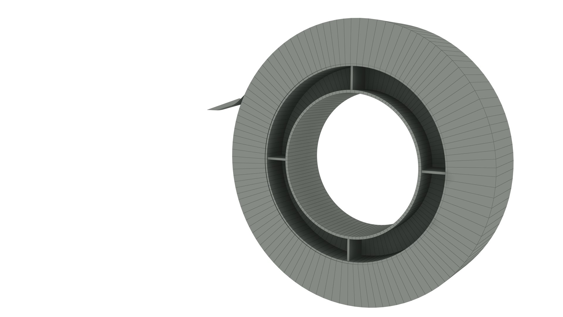 3D Small Tape Open Model - TurboSquid 2221627