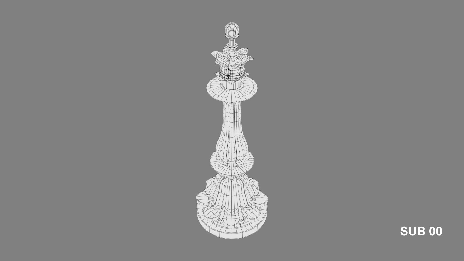3D Chess Queen Model - TurboSquid 1531563