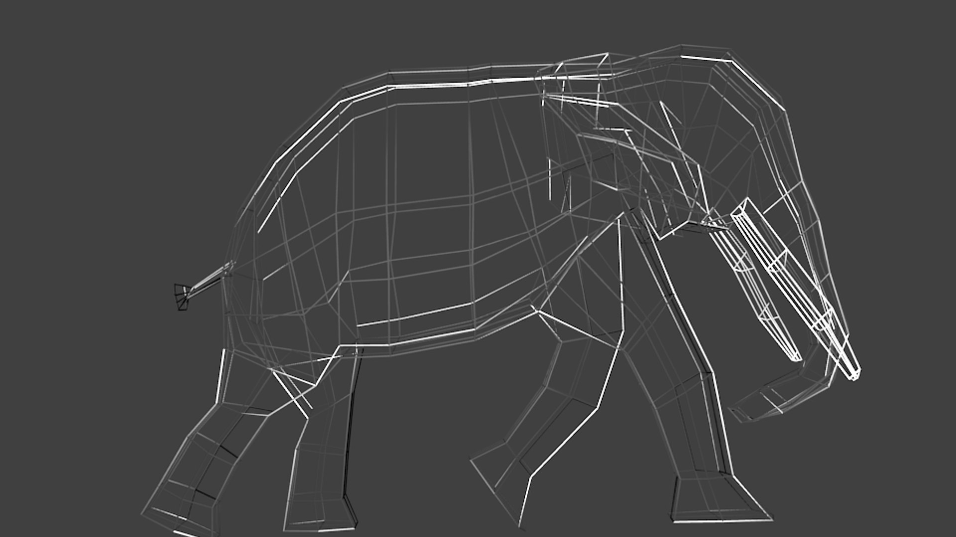 Elephant Model - TurboSquid 1447367