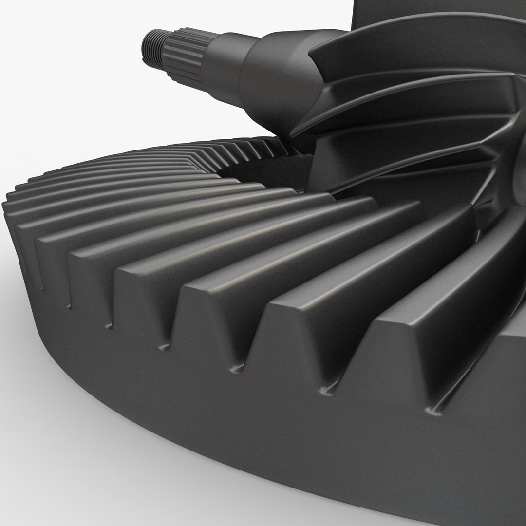 3d Model Realistic Pinion Gear
