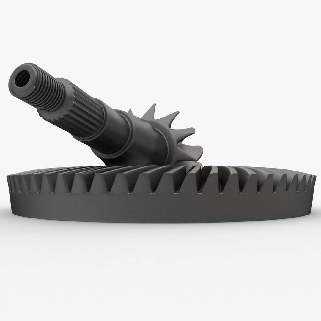 3d Model Realistic Pinion Gear