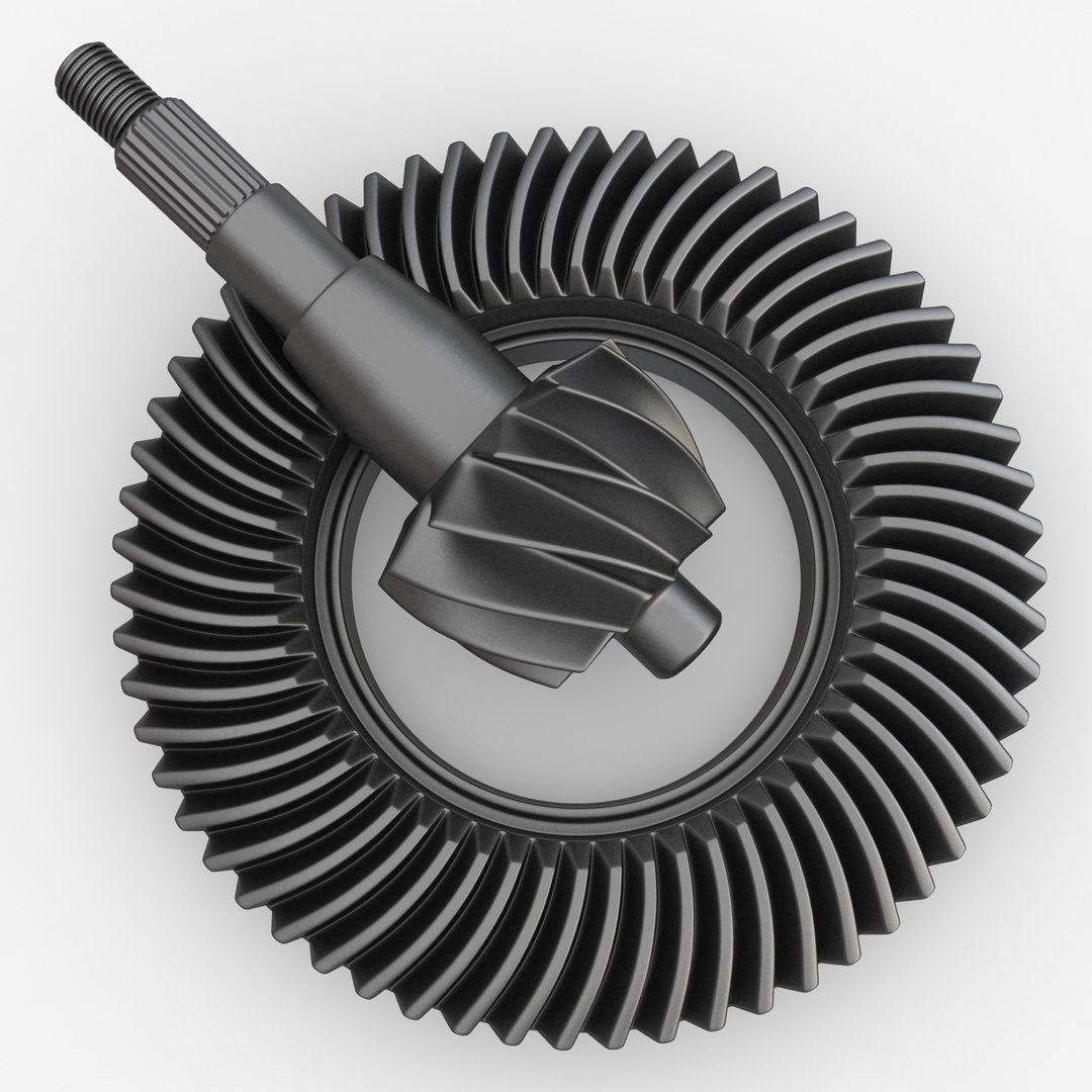 3d Model Realistic Pinion Gear