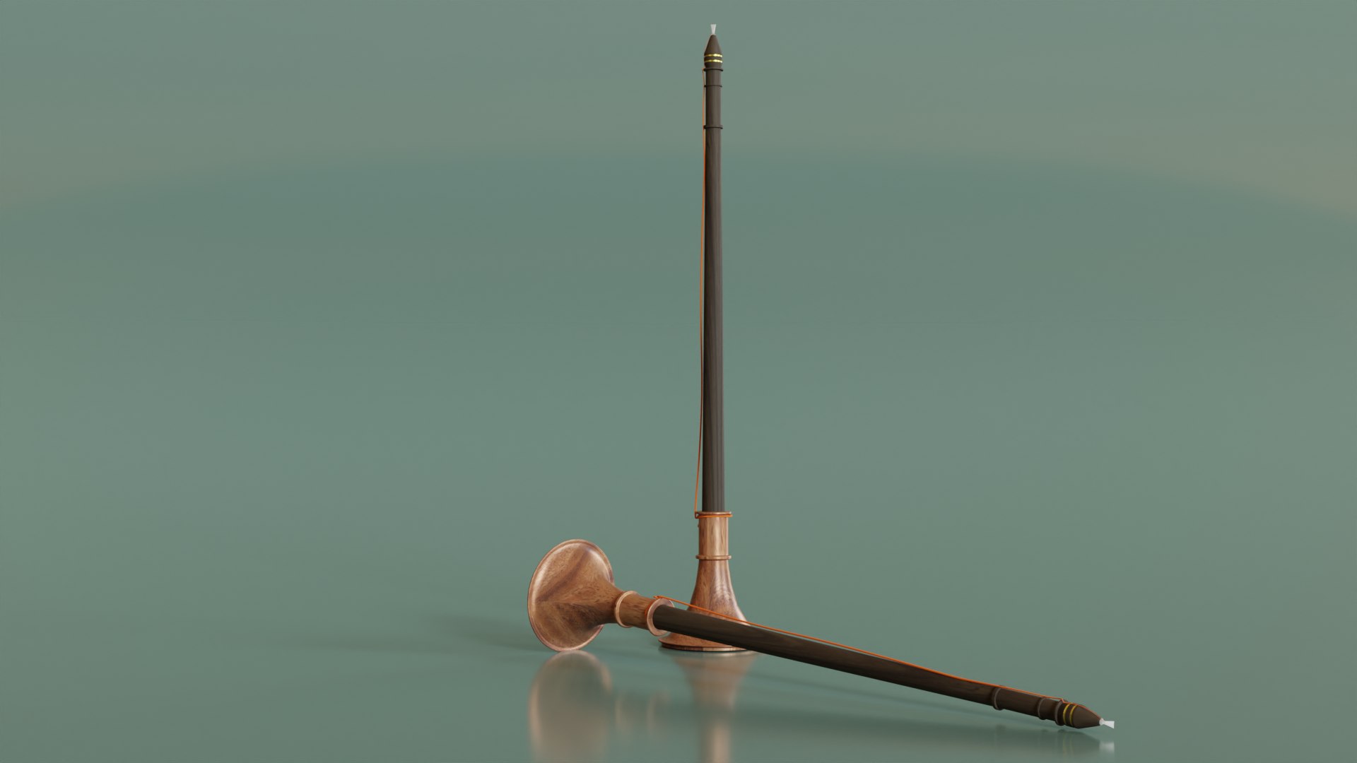 Nadaswaram Music Instrument 3D Model - TurboSquid 2071539