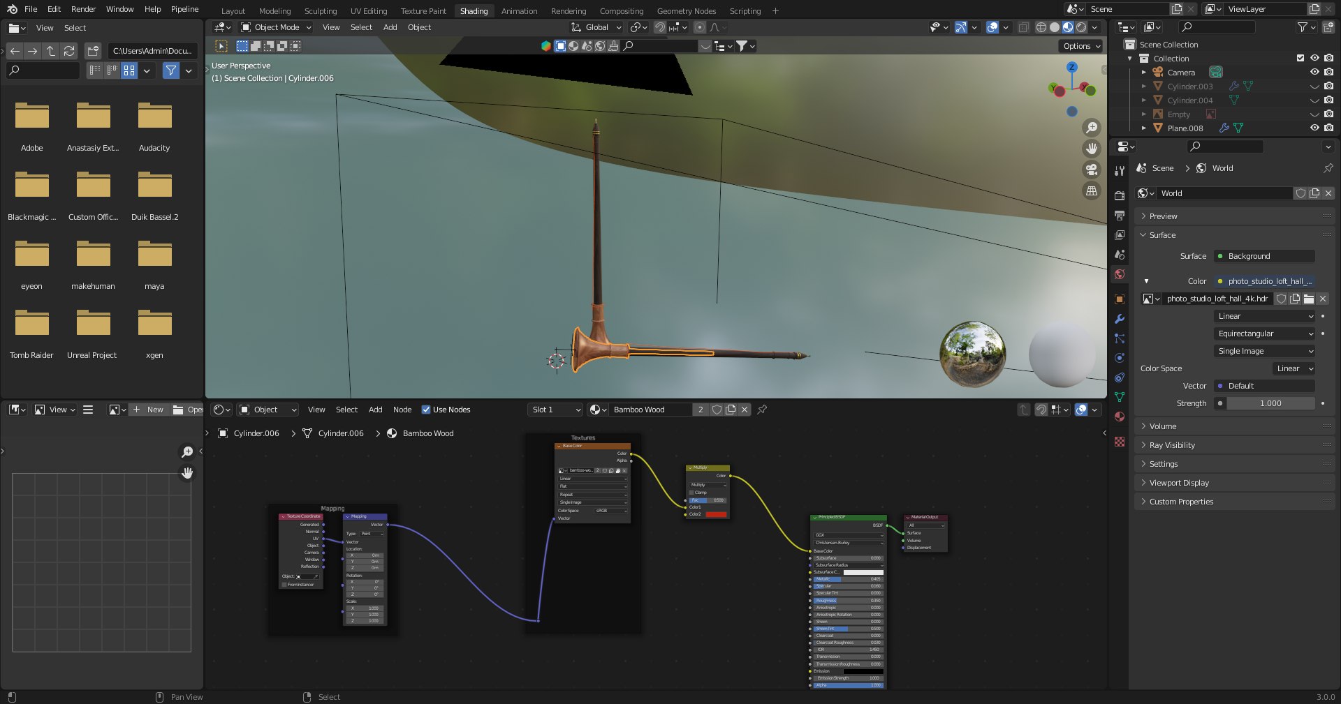 Nadaswaram music instrument 3D model - TurboSquid 2071539