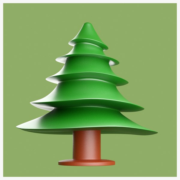 Evergreen Tree 3D - TurboSquid 2037510