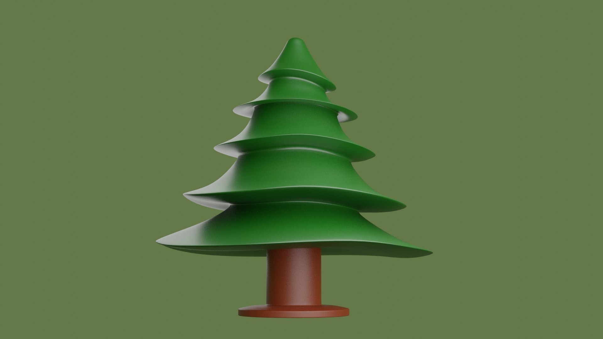 Evergreen Tree 3D - TurboSquid 2037510
